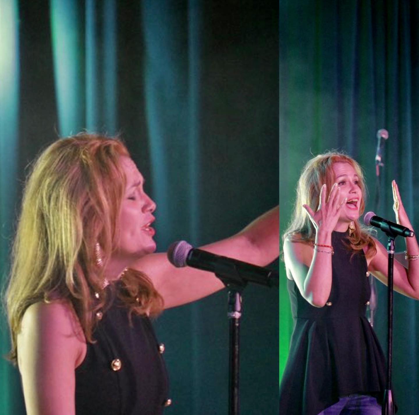 Lis Munoz performing the song “Survivor” by Zach Williams at the Finals ...