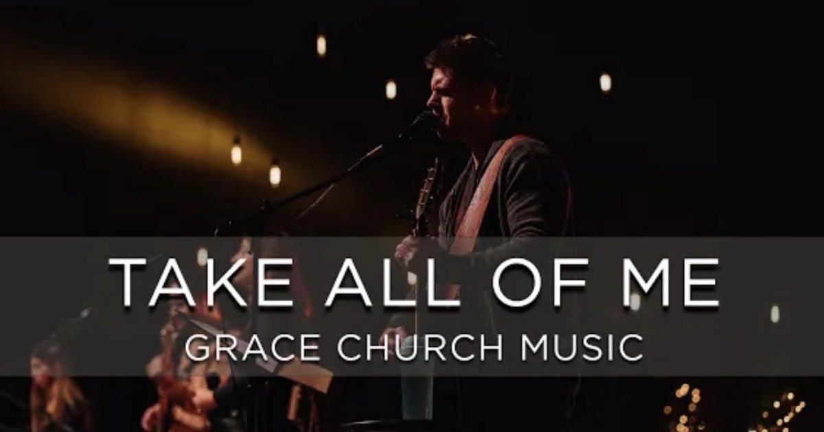 “Take All of Me” by Bobby Stasko - You, God's Music™